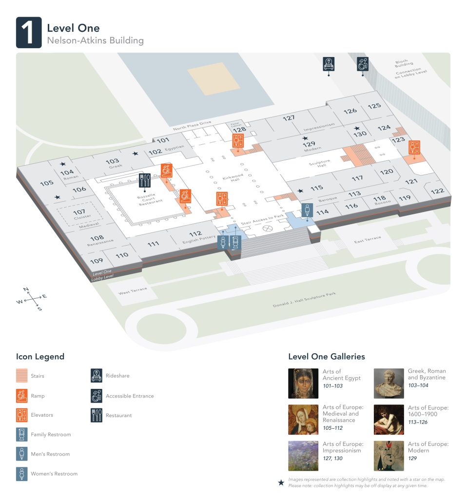 Museum Map | Nelson Atkins
