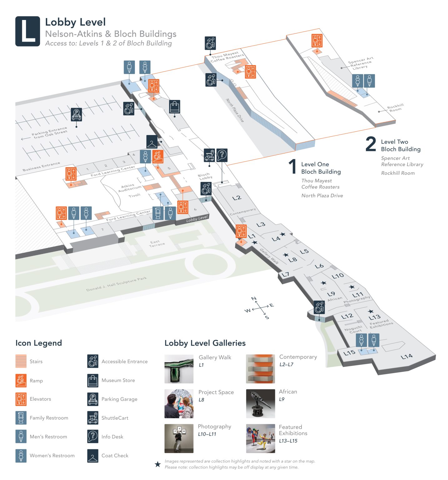 Museum Map | Nelson Atkins
